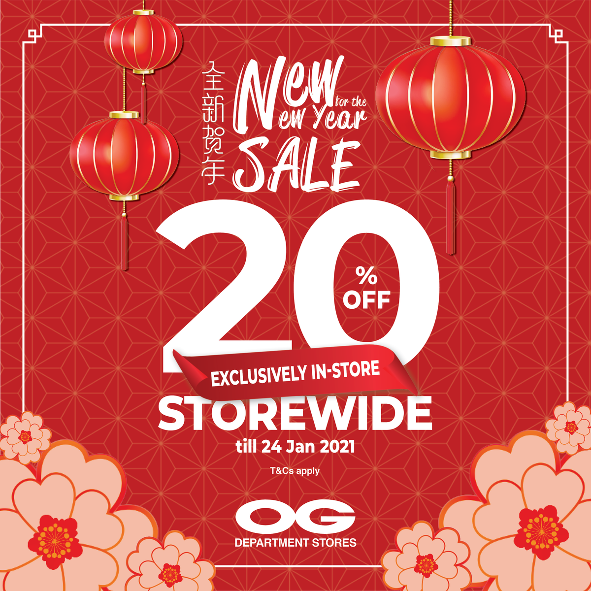 Catch up on your CNY Shopping NOW! Storewide 20% Off + Coupons 😁 – OG ...