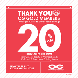 OG | Online Shopping & Department Stores in Singapore – OG Singapore
