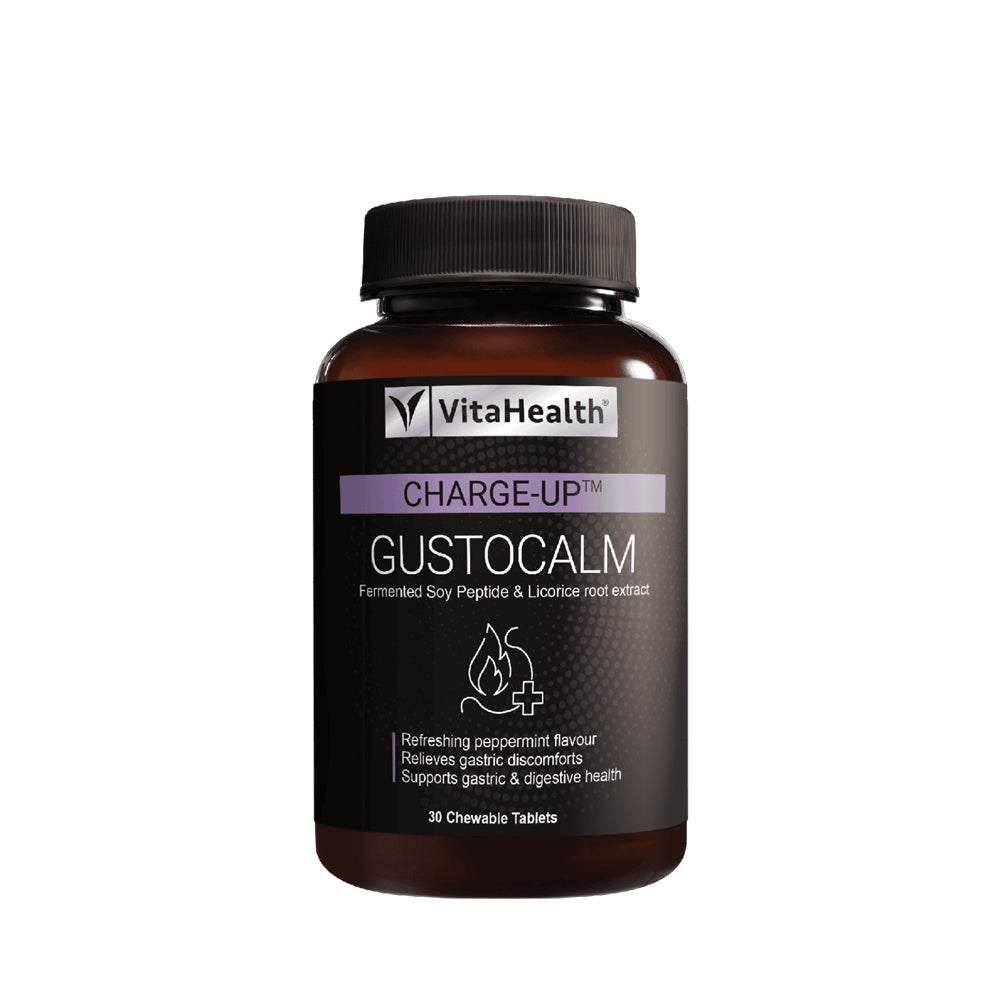 VitaHealth Charge-Up Gustocalm 30 Chewable Tablets – OG Singapore