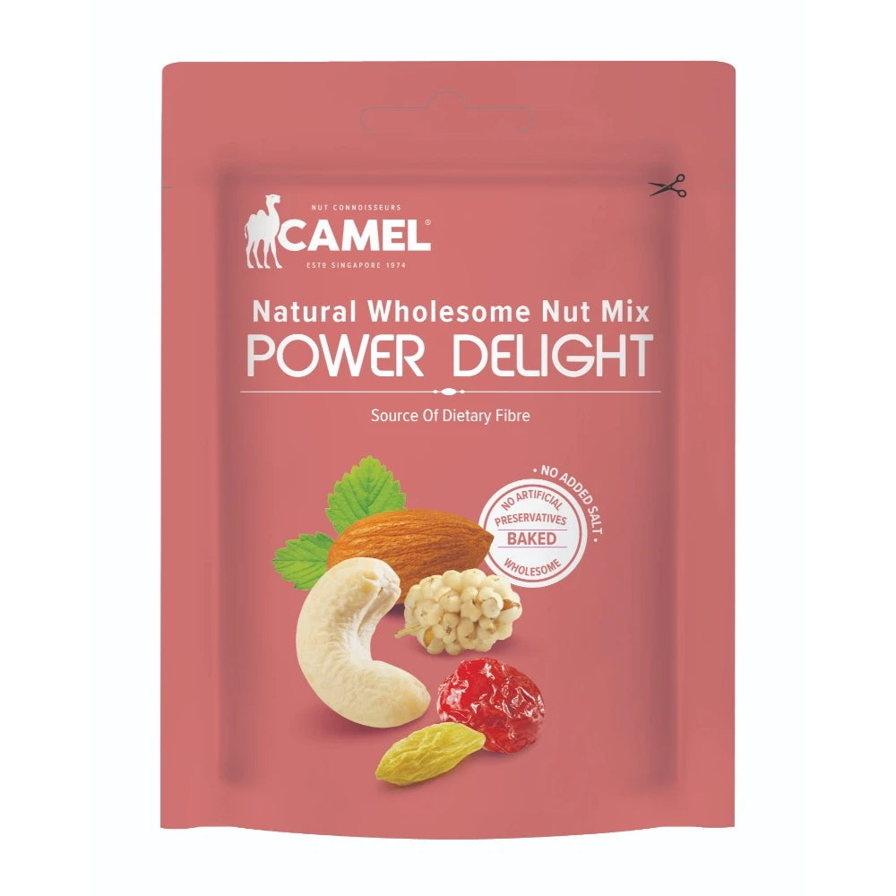 Camel Natural Wholesome Nut Mix 10 packed x 25g - Power Bounce / Power ...