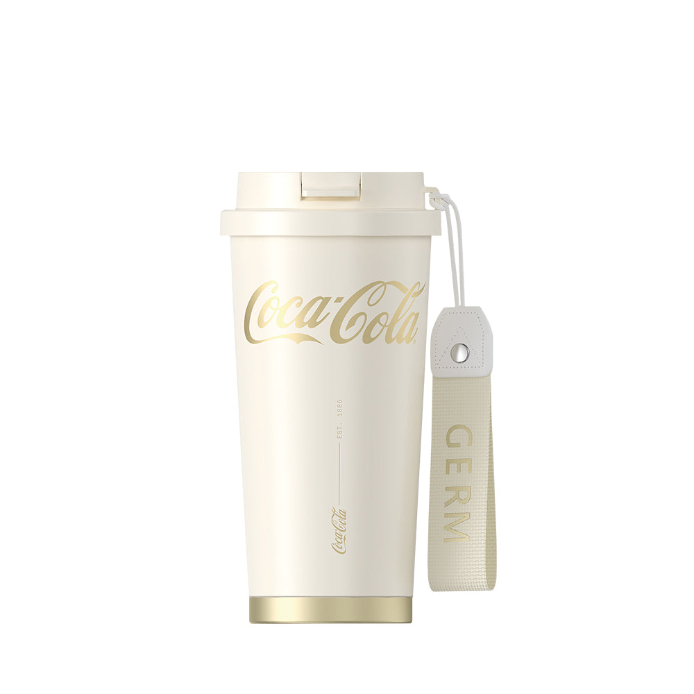 GERM x Coca Cola Classic Vacuum Flask with Strap 500ml - Beige – OG ...