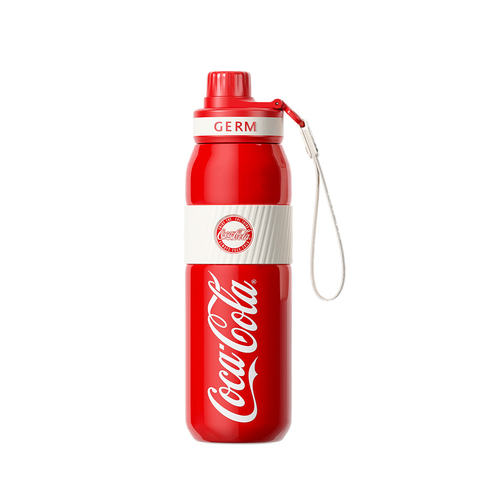 GERM x Coca Cola Sporty Stainless Steel Vacuum Flask 580ml - Classic R ...