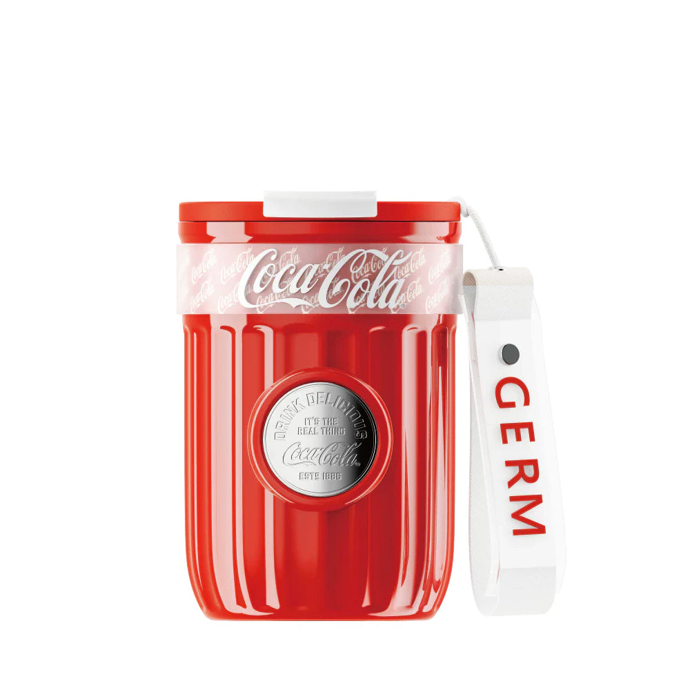 GERM x Coca Cola Stainless Steel Travel Mug 400ml - Red – OG Singapore
