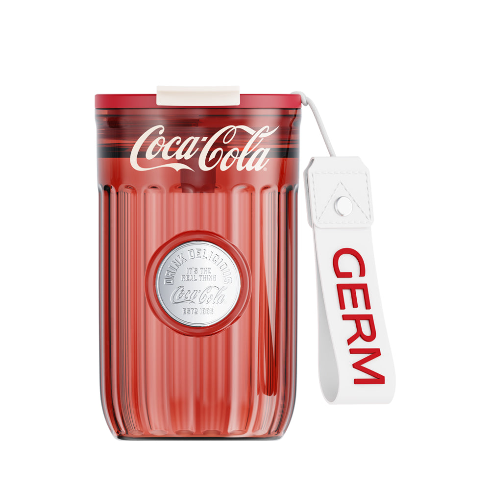 GERM x Coca Cola Transparent Travel Cup 500 ml - Red – OG Singapore