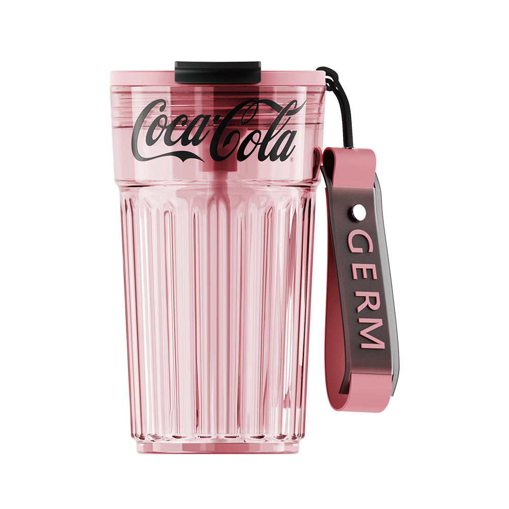 GERM x Coca Cola Tritan Travel Mug 450ml - Black Pink – OG Singapore