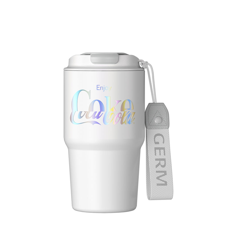 GERM x Coca Cola Stainless Steel Travel Mug 590ml - White – OG Singapore