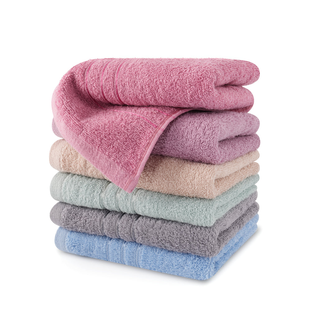 [Bundle of 2] Yumeko Hotel Collection Hand Towel - Raspberry Red – OG ...