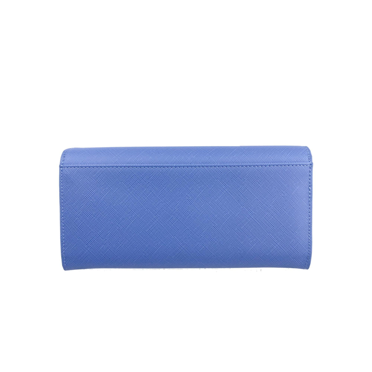 Mel&Co Saffiano-Effect Basic Flap Long Wallet - Baby Blue – OG Singapore