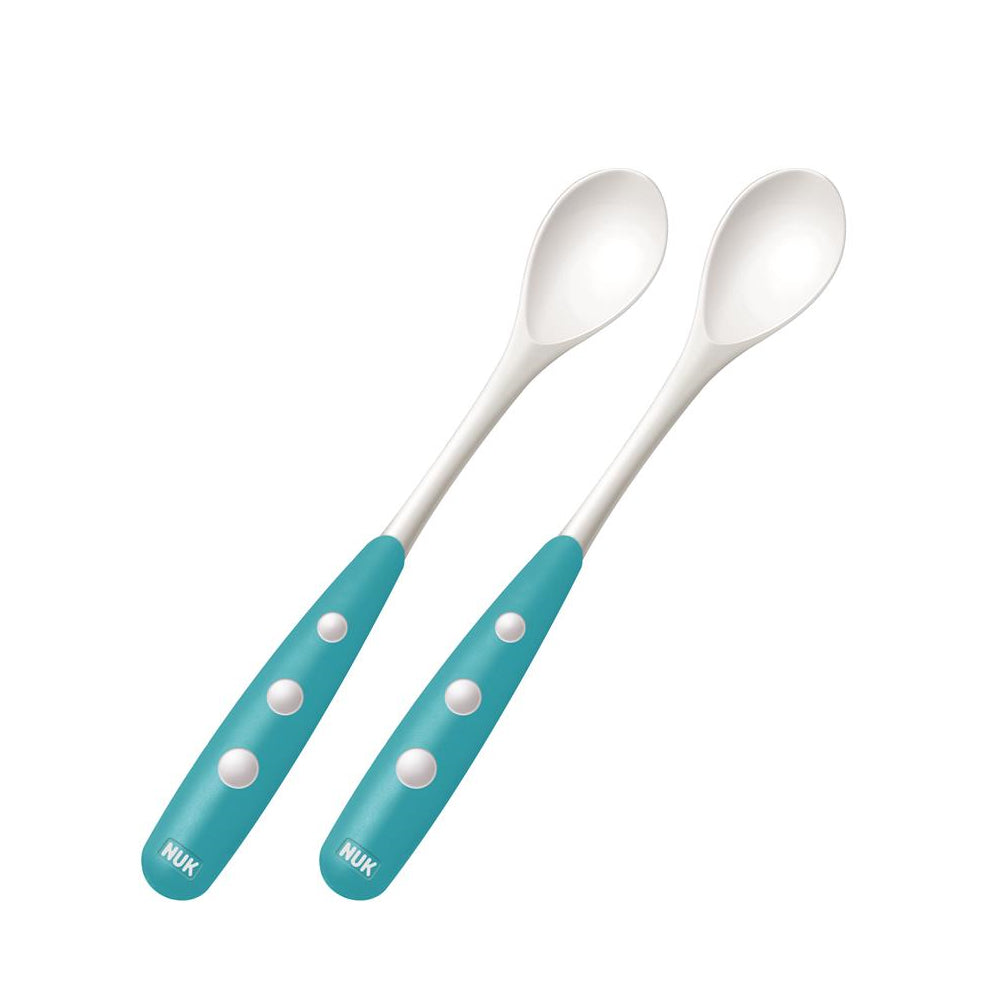 NUK Easy Learning Feeding Spoon 2pcs-pack - Blue – OG Singapore