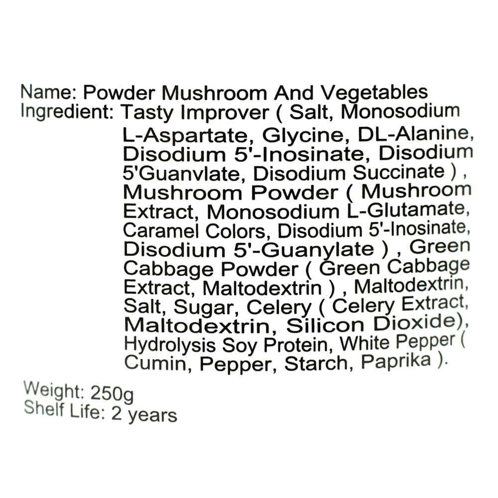 Jaguar Mushroom and Vegetable Stock Powder 250g – OG Singapore