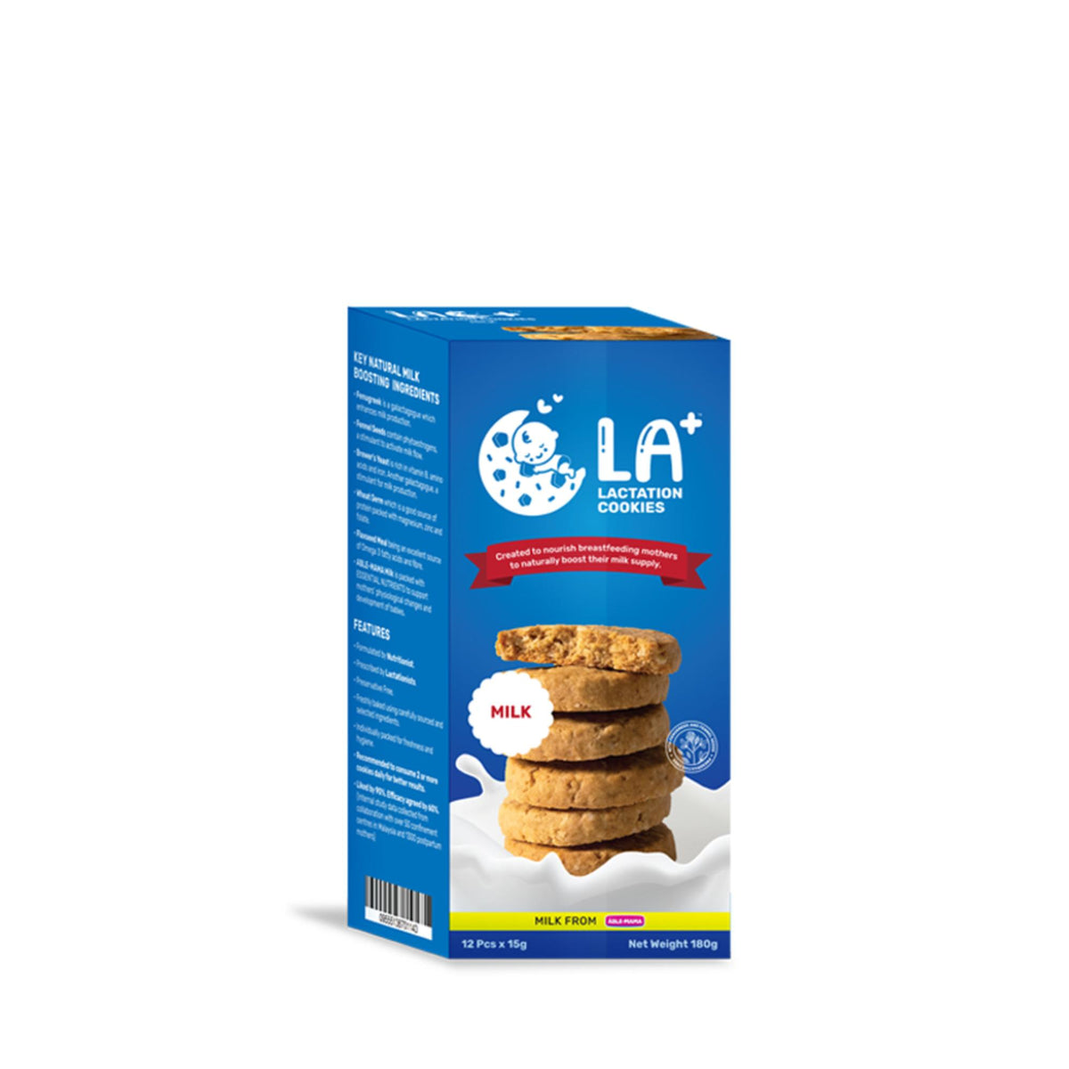LA+ Lactation Cookies Susu 12pcsx15g – OG Singapore