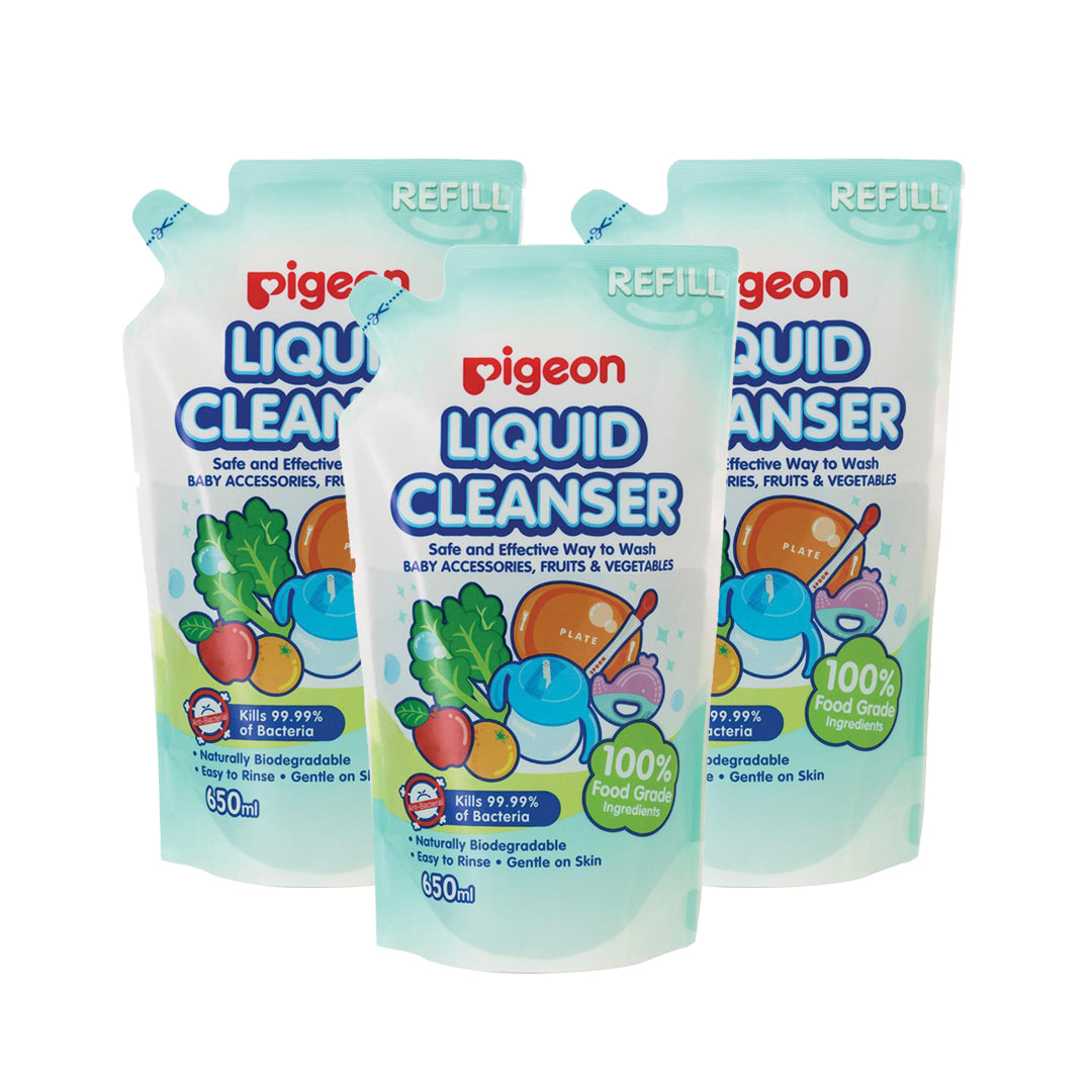 Pigeon Liquid Cleanser Refill Pack x 3 – OG Singapore