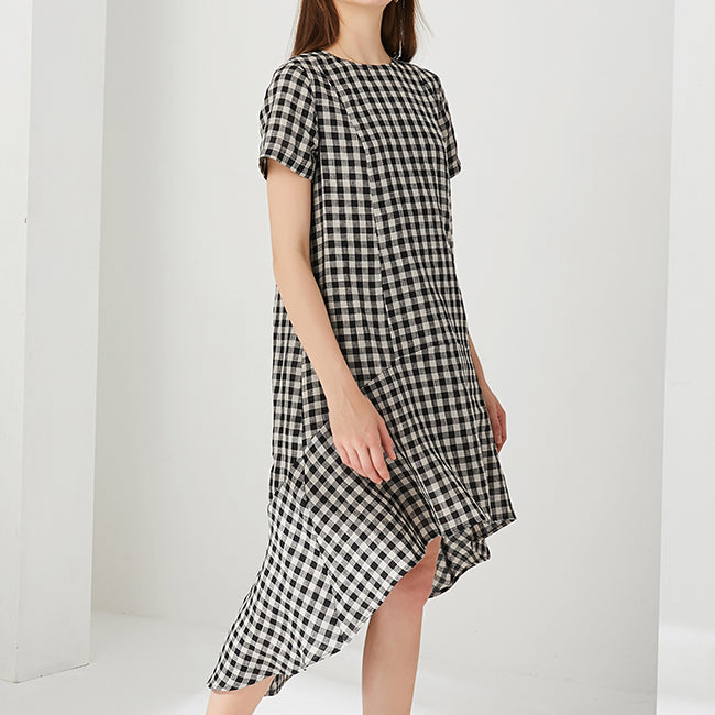 JA.SOCHA Shepherd Checks Dress – OG Singapore